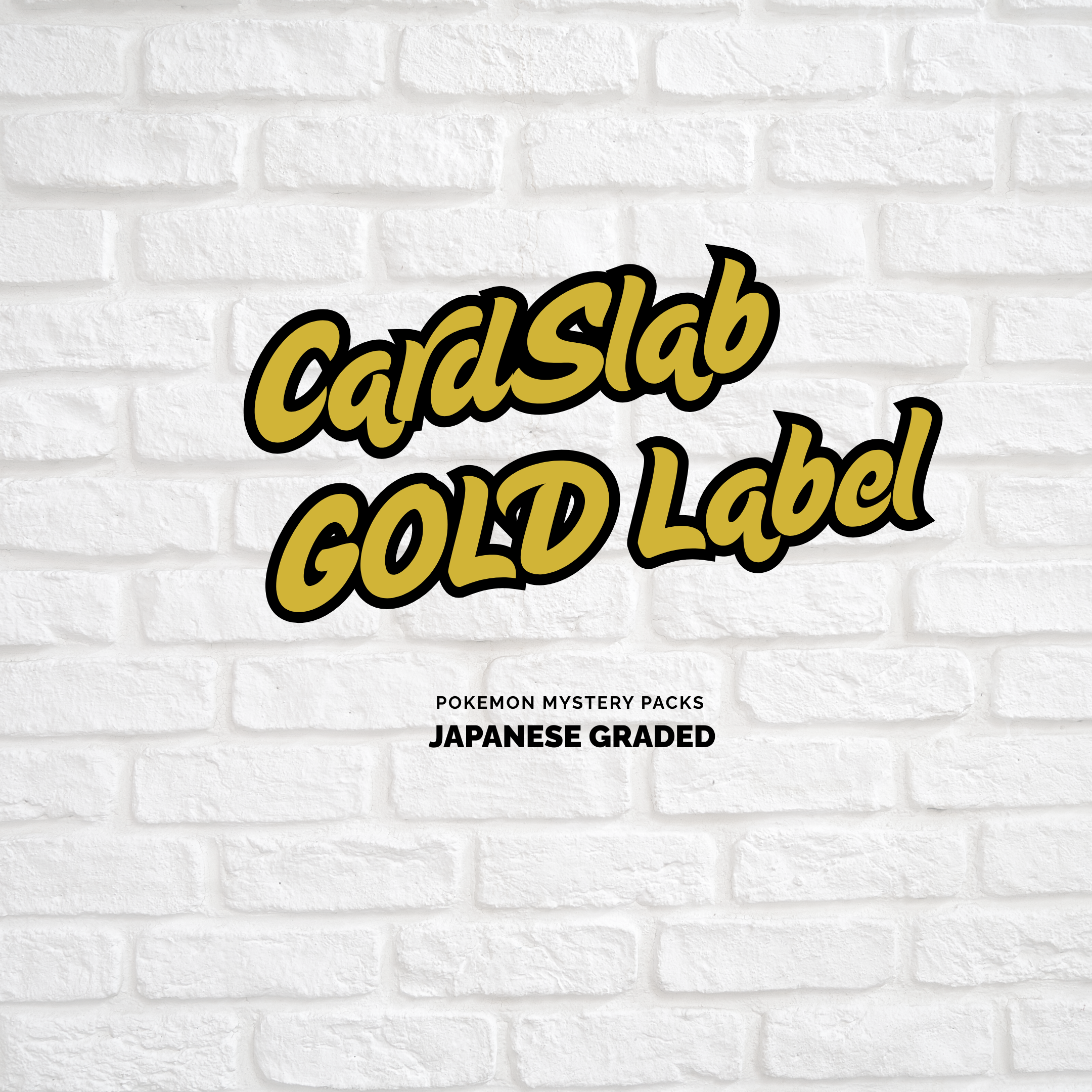 CARDSLABS POKEMON JAPANESE GOLD LABEL MYSTERY PACK